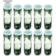 10-Pack 30Mm Plastic Round Transparent Box Coin Storage Protective Tube ...