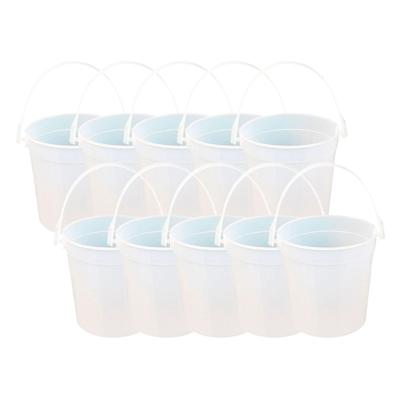 10 Pack 32oz Rum Buckets with Handles, Reusable Buckets for Drinks ...