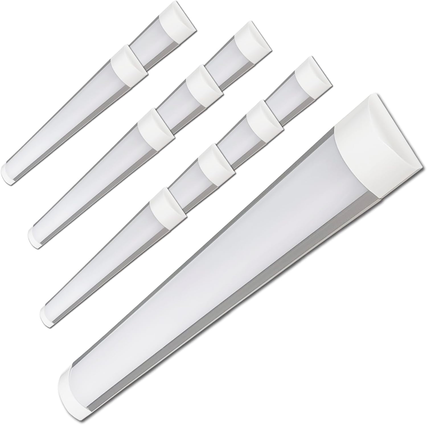 10 Pack 3CCT 2FT LED Batten Light 20W 2000 Lumens, 2700K/4000K/5000K ...