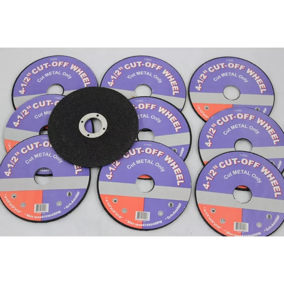 10 Pack 4 1/2" Cut Off Wheels Fit 4 1/2" Dewalt Angle Grinders Great ...