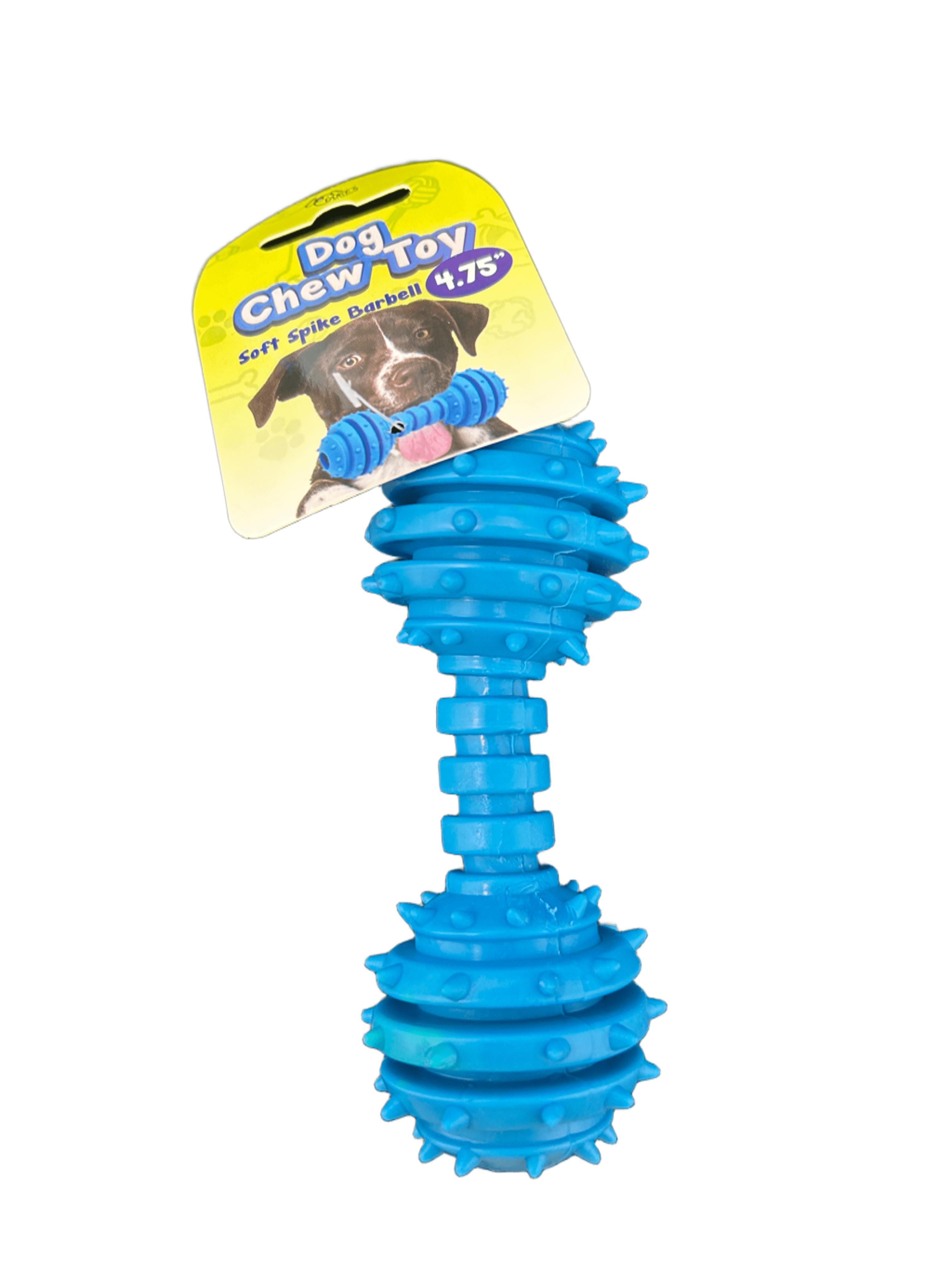 10 Pack 4.7 in Soft Spike Barbell Dog Chew Toy, Fun, Functional and ...
