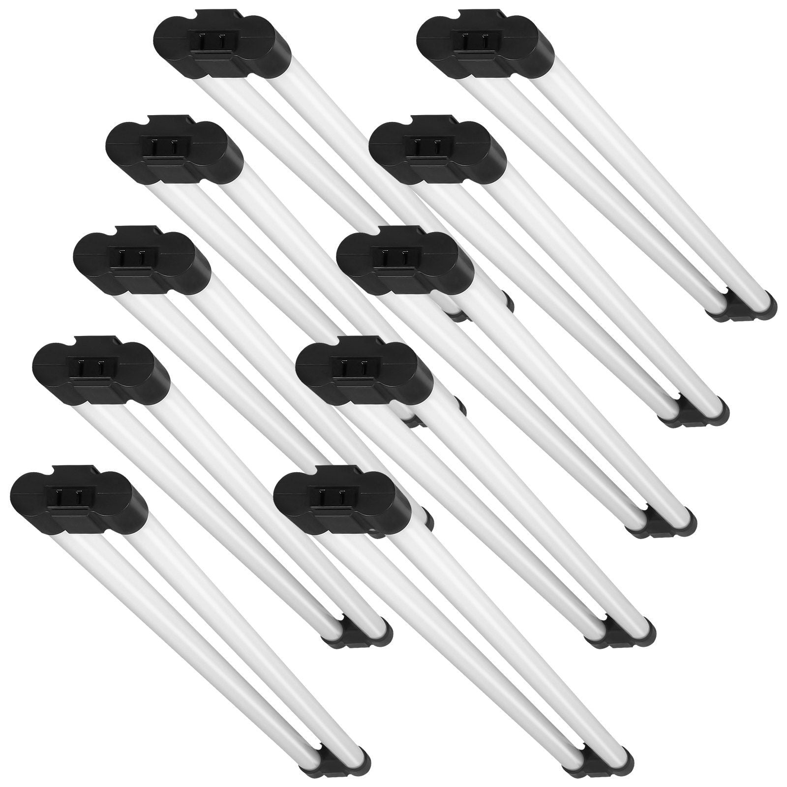 10 Pack 4 FT LED Shop Light, 40W Linkable Hanging Fixture, 4500 LM ...