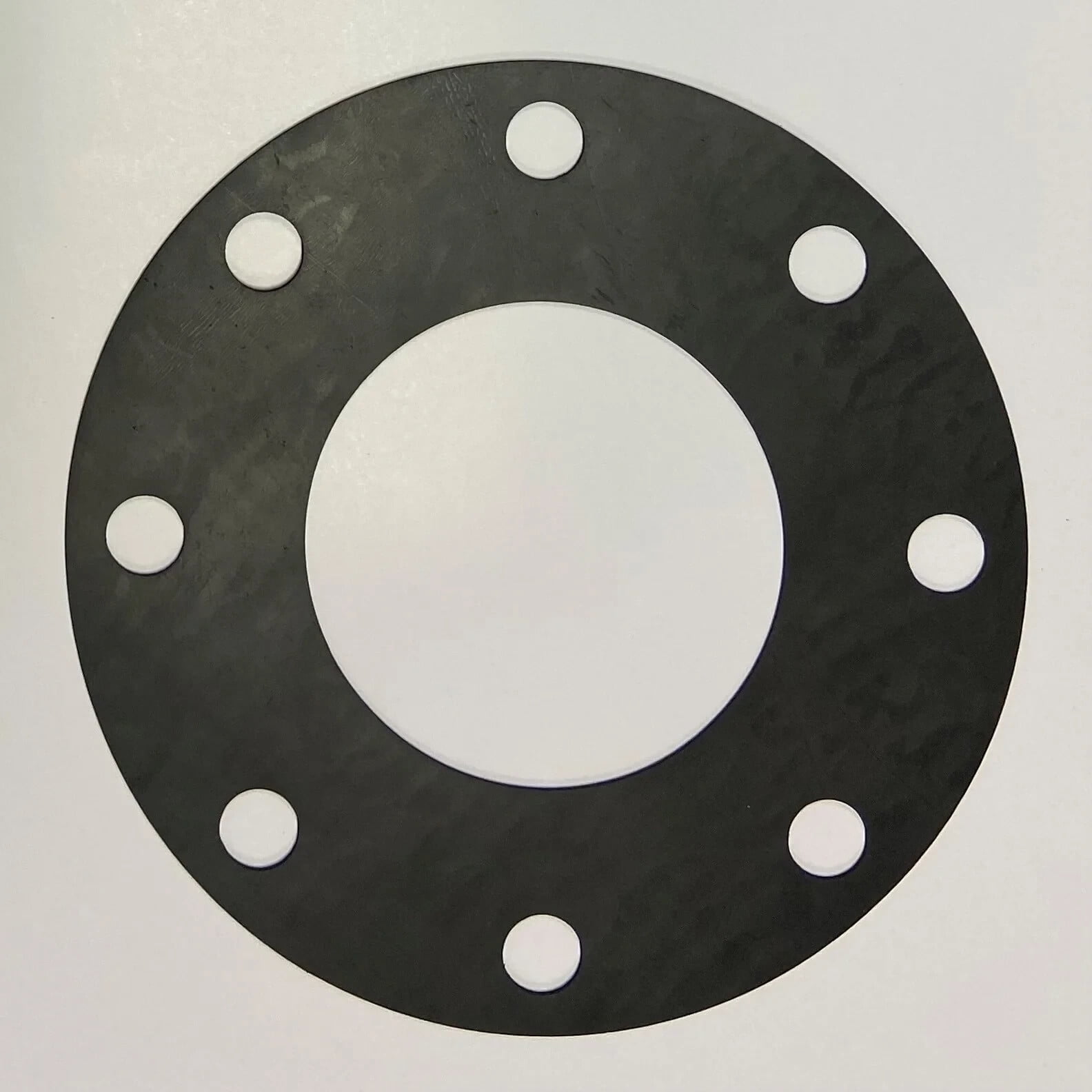 (10 Pack) 4 Inch Pipe Size Neoprene Flange Gaskets, Full Face,1/8 Thick ...