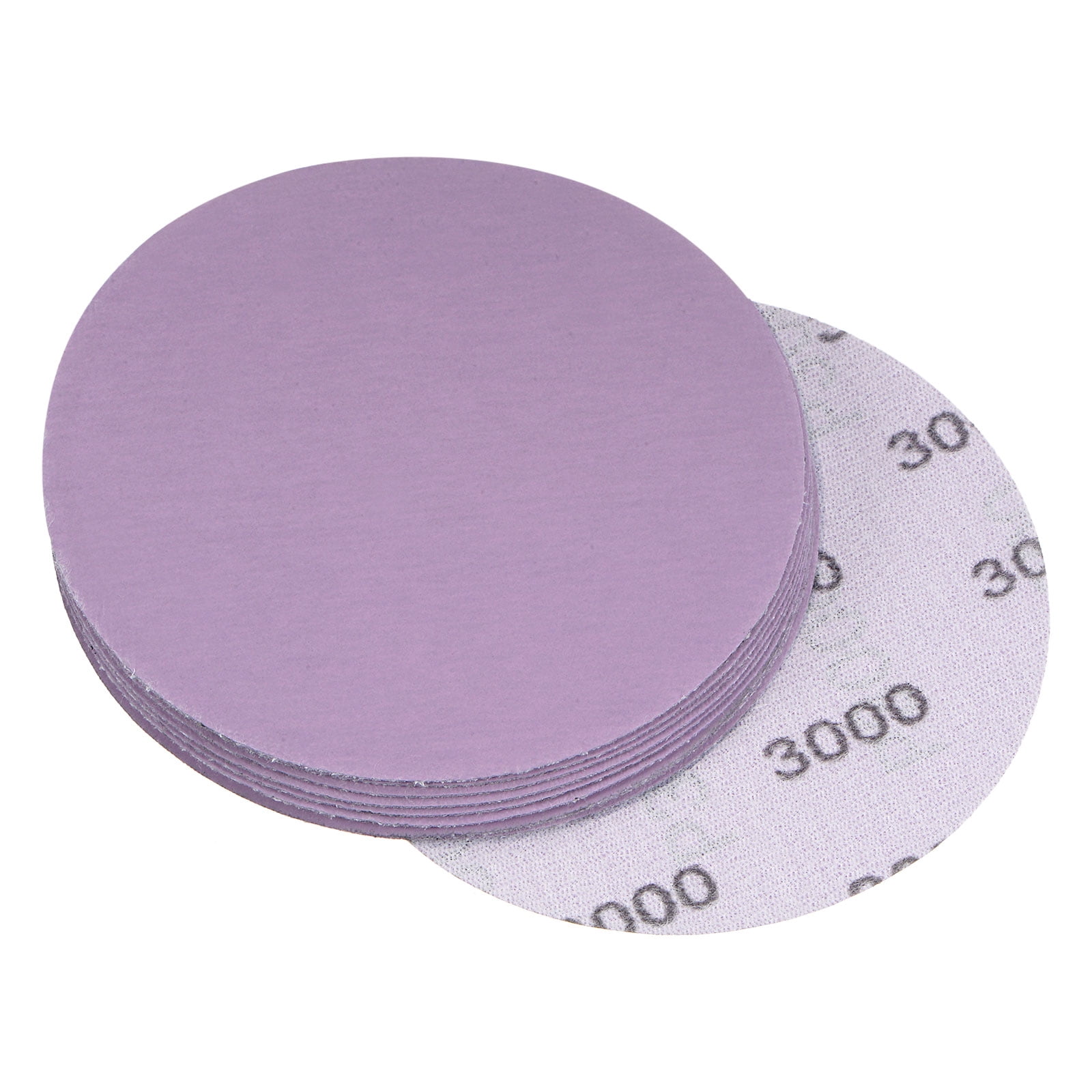10 Pack 4-Inch Purple Sanding Discs 3000 Grits Hook & Loop Professional ...