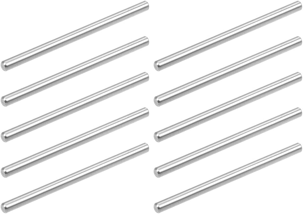 10-Pack 4mm x 30mm 304 Stainless Steel Dowel Pins - Rust-Resistant ...