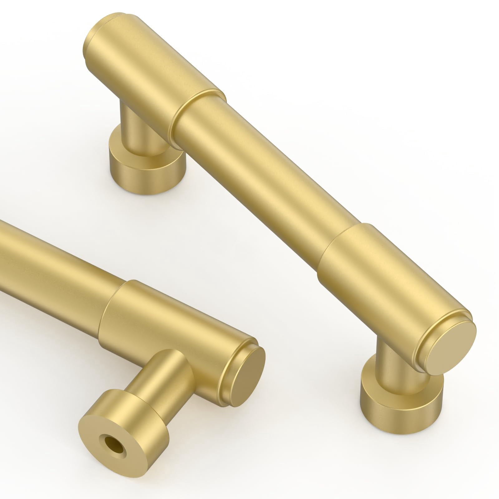 10 Pack 5 Inch(128mm) Champagne Bronze Cabinet Pulls Kitchen Cabinet ...