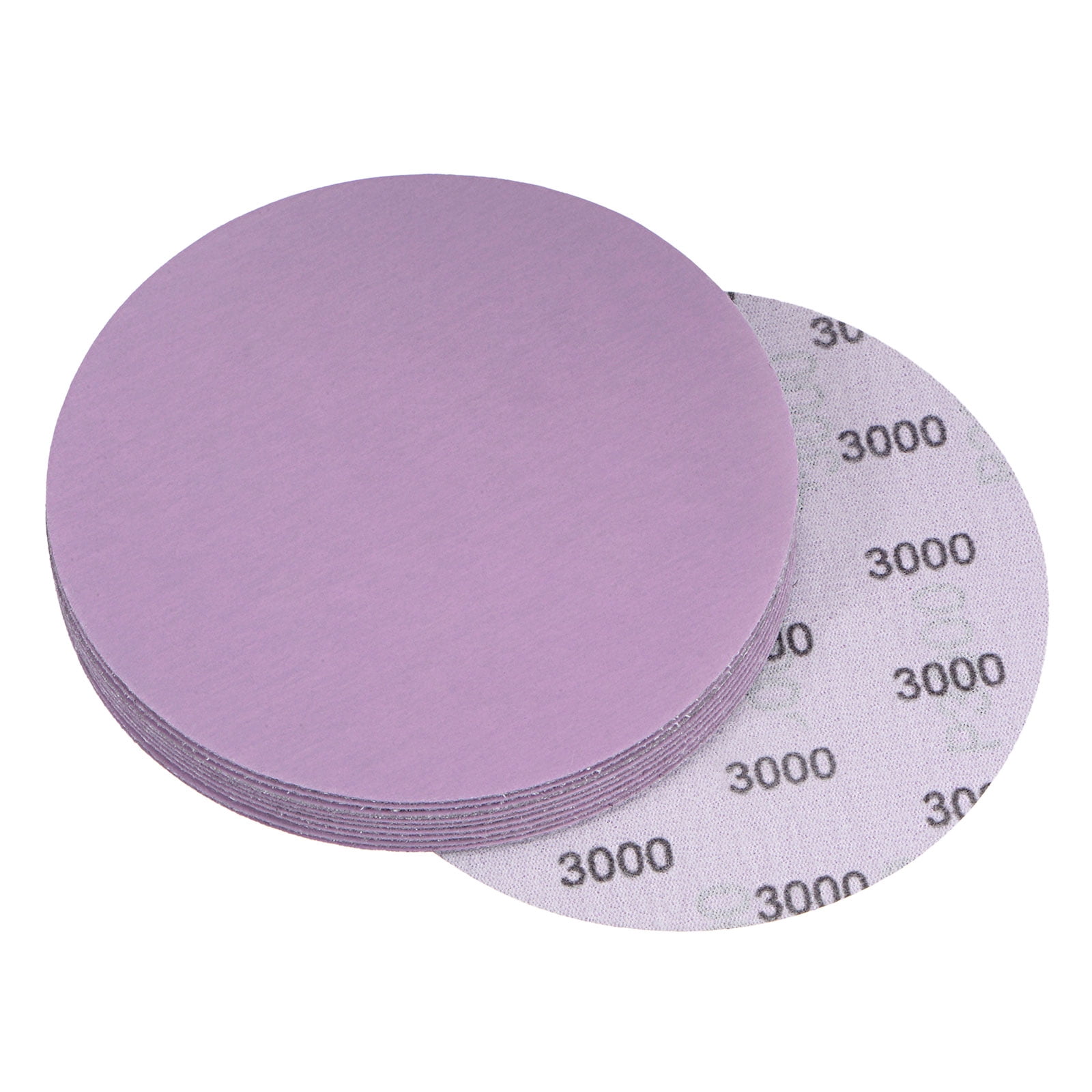 10 Pack 5-Inch Purple Sanding Discs 3000 Grits Hook & Loop Professional ...