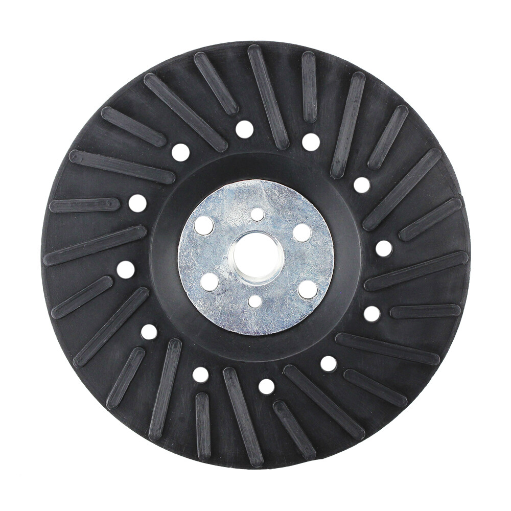 10 Pack- 5" x 5/8"-11 Resin Fiber Disc Backing Pad w/ Lock Nut for ...