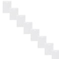 10-Pack 5"x6.5" Self-Adhesive Label Holders, Clear PVC Top Open Card ...