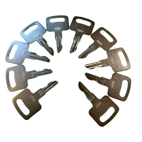 10 Pack 55# 2860030 9901 Ignition Keys for JLG and Upright Man Lift ...