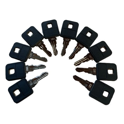 10 Pack 58# 961 214-961 Ignition Keys for Ditch Witch 1330 RT40 ...