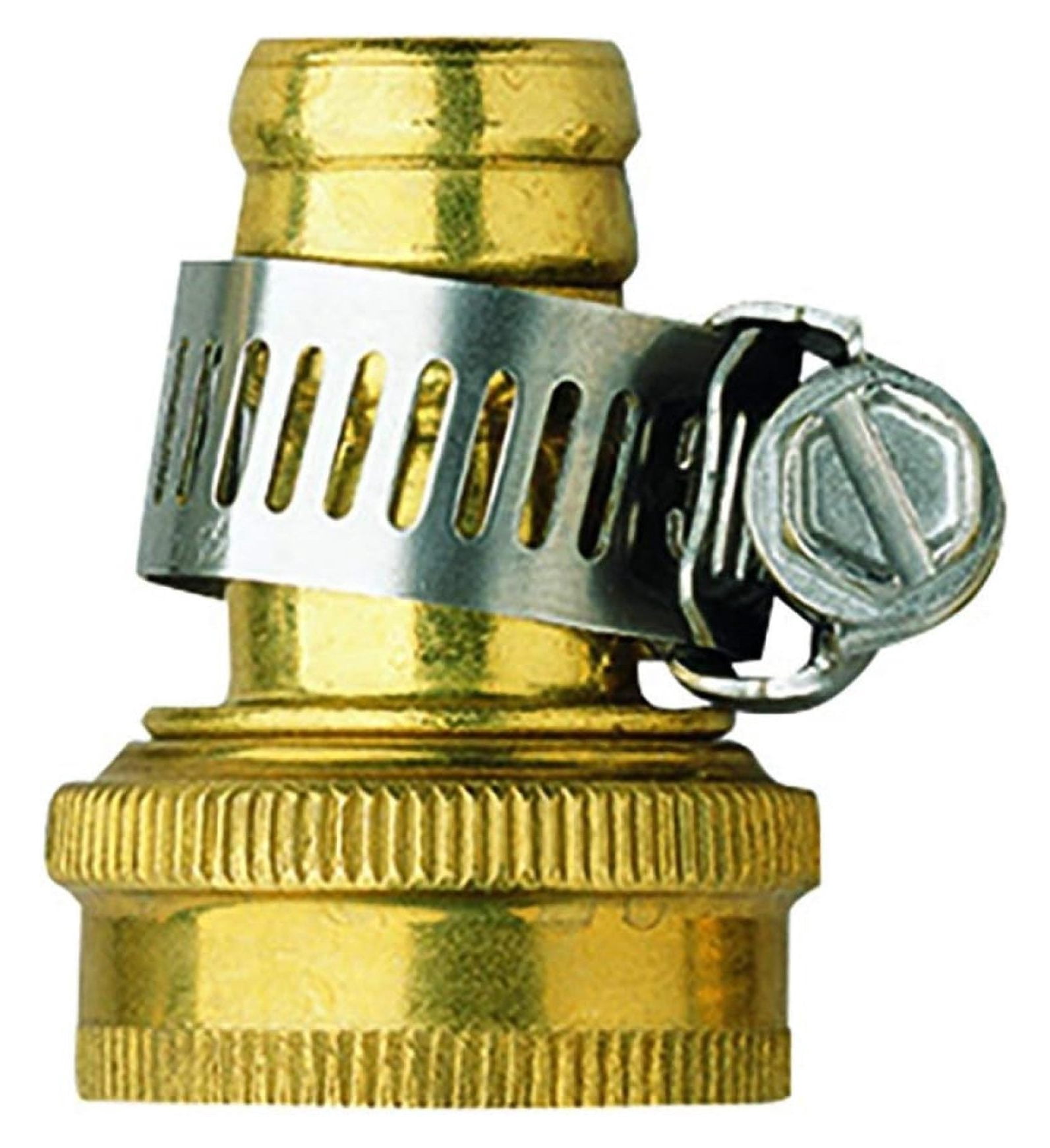 10 Pack - 58136N Female Brass Shank Hose Mender with Clamps - Walmart.com