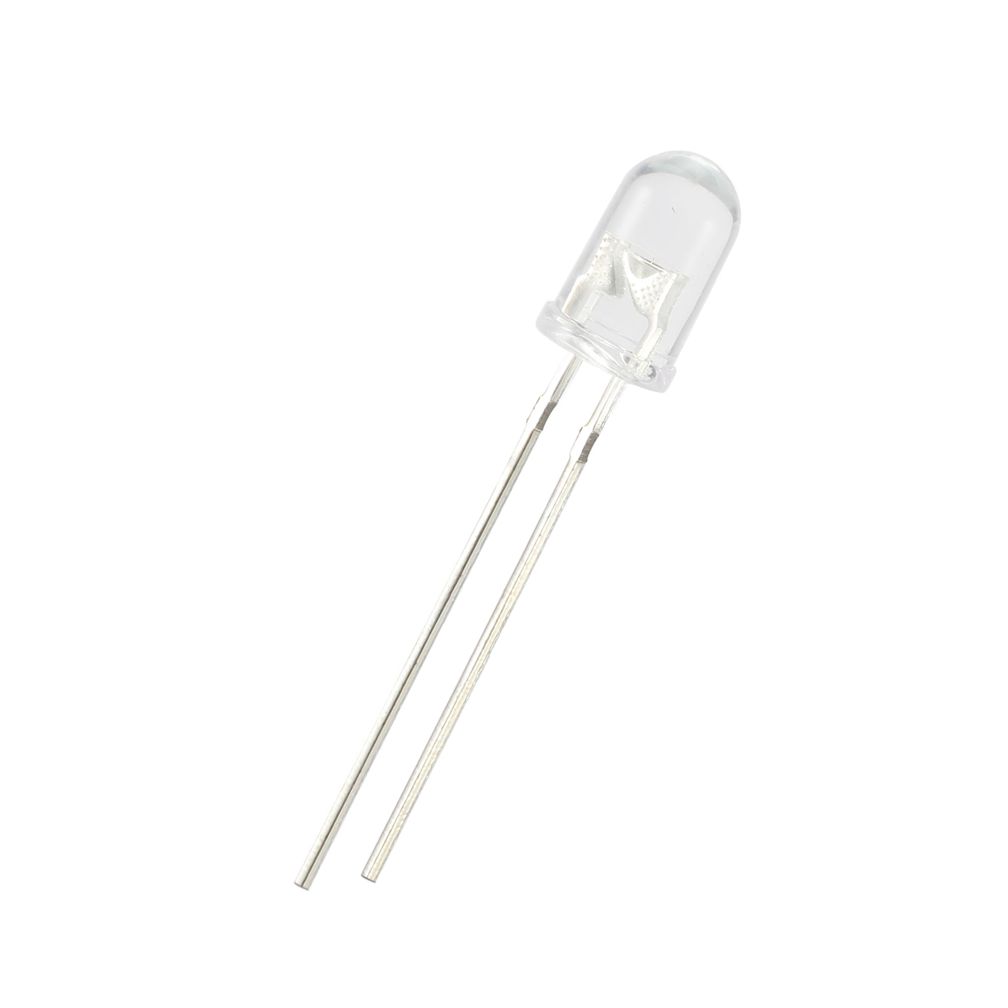 10 Pack 5mm 365-370nm Light Emitting Diode DC3.4V 20mA Clear Round ...