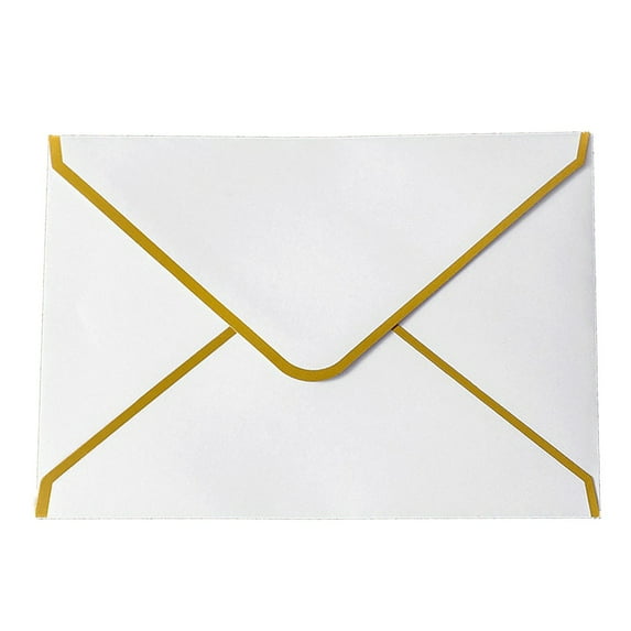 10 Pack 5x7 A7 Envelopes for Invitations,50g Thick Pearl Cardstock ...