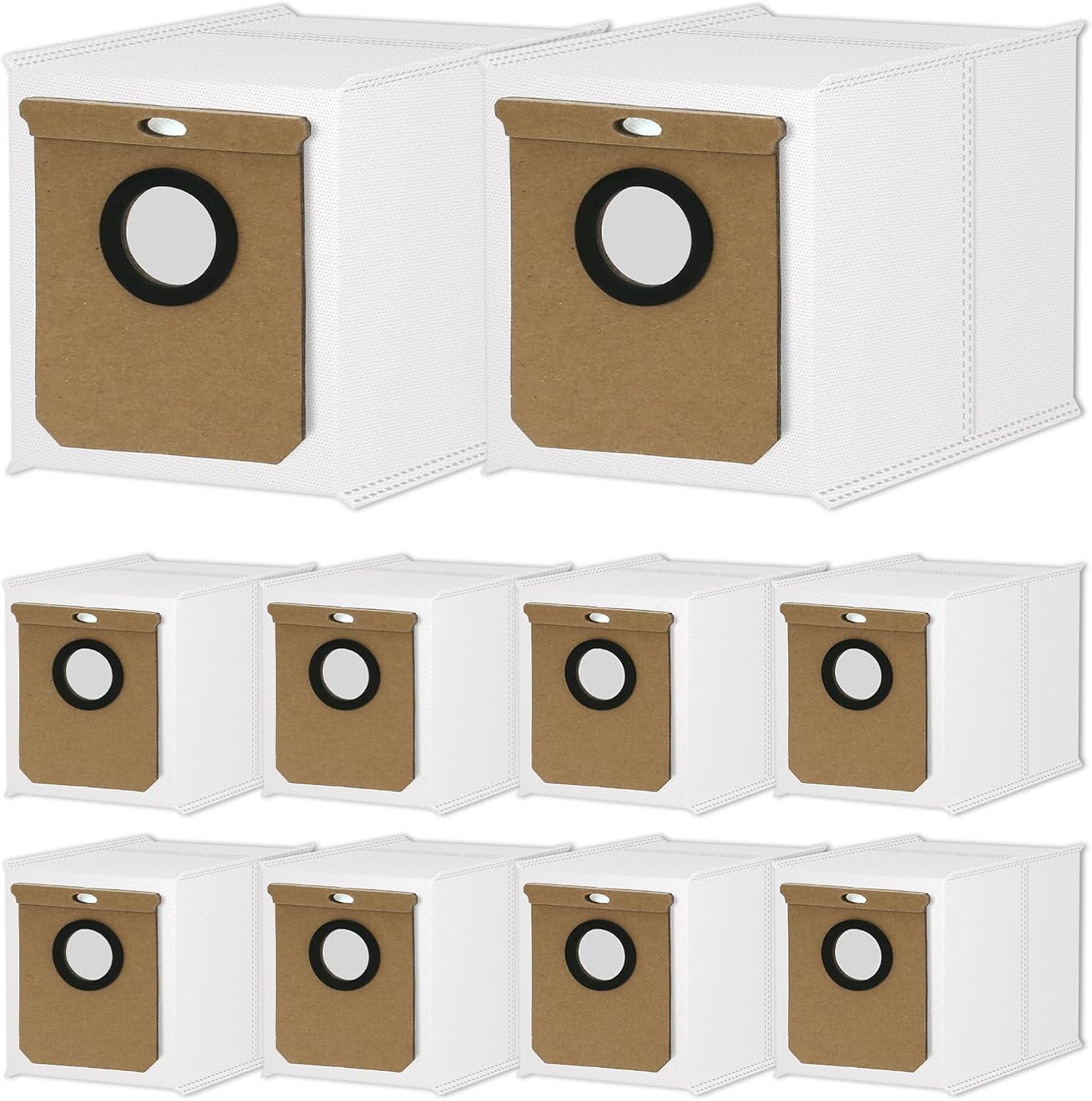 10 Pack 60 SES Repacement Vacuum Dust Bags Compatibe with 60/50 Series ...