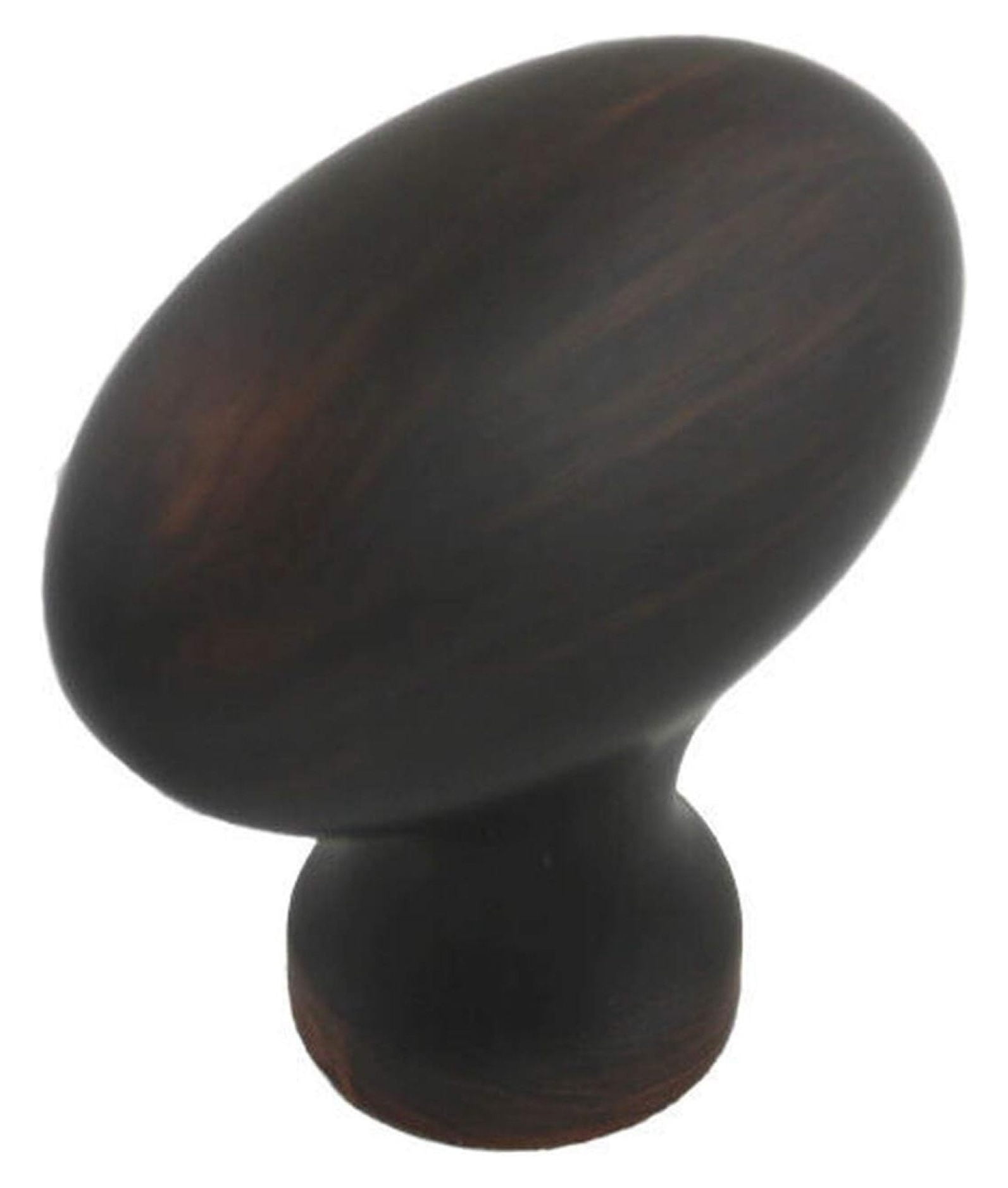10 Pack 6022ORB Oil Rubbed Bronze Oval Oblong Cabinet Knob - Walmart.com
