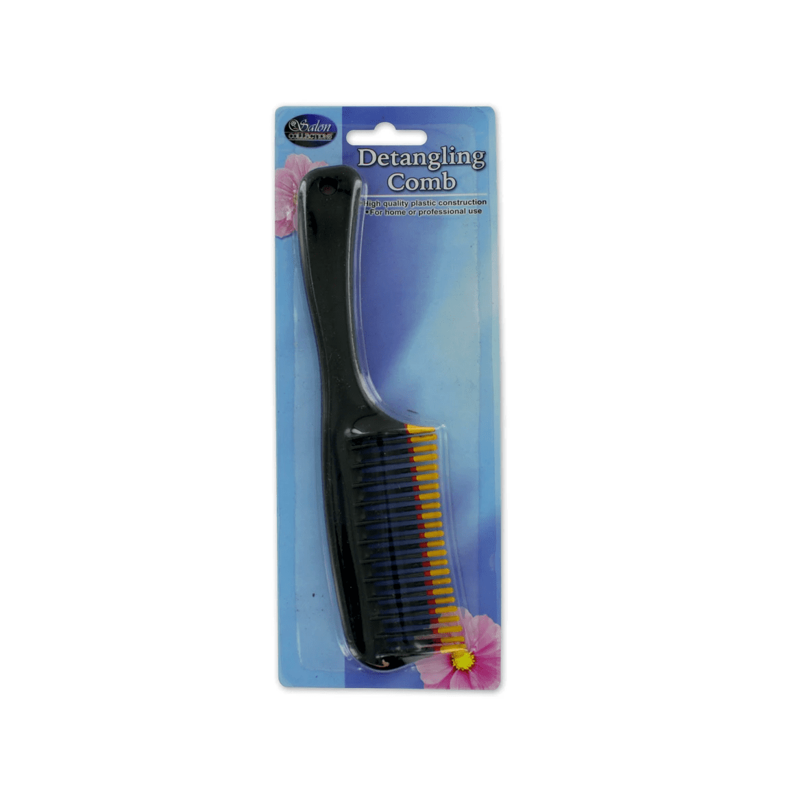 10 Pack 8 in Detangling Comb, 1.5 in x 3.5 in Head, Smooth Glide for ...