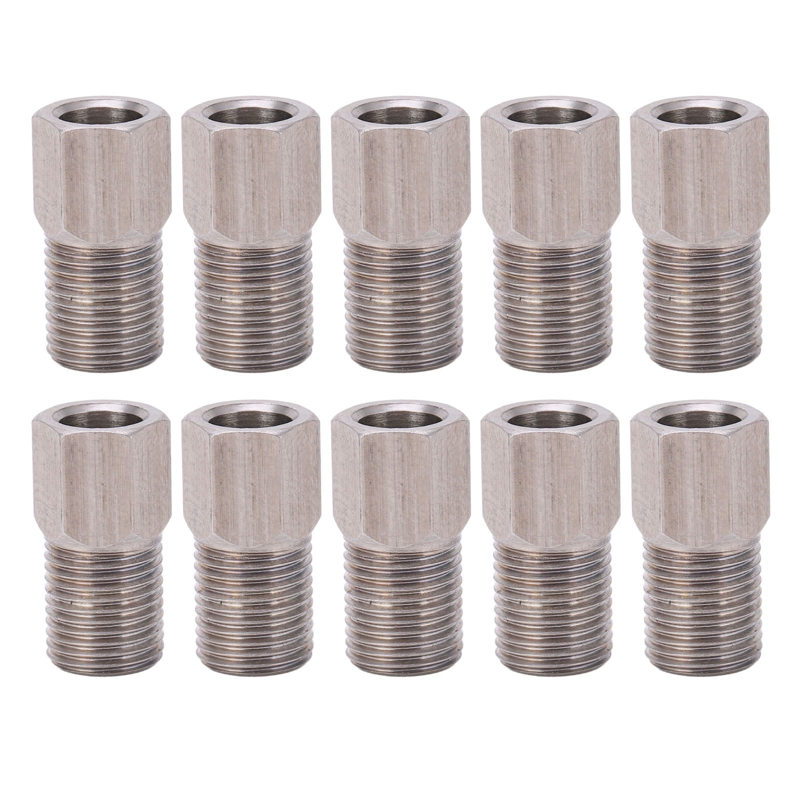 10-Pack 8mm Stainless Steel Hydraulic Hose Nuts for Mountain Bike Brake ...