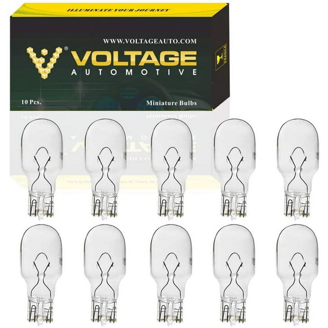(10 Pack) 921 Bulb For License Plate Light Side Marker Automotive ...