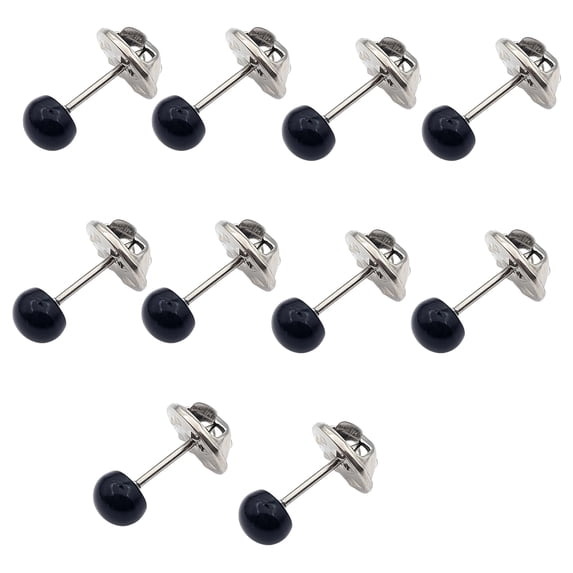10 Pack Adjustable Curtain Clips with Pearl Accents, Anti-Slip Metal ...