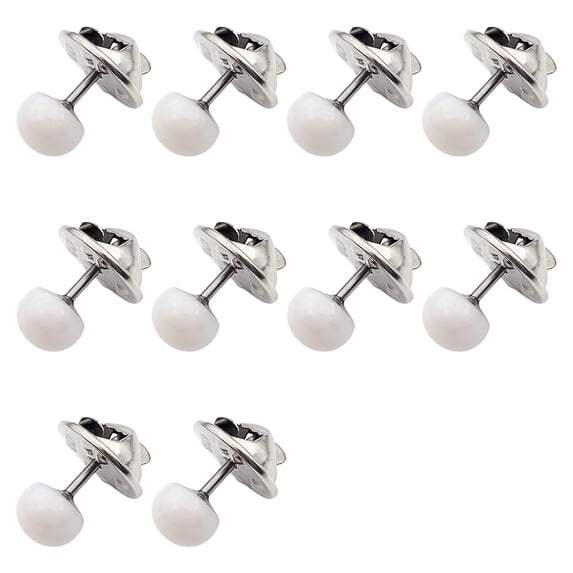 10 Pack Adjustable Curtain Clips with Pearl Accents, Anti-Slip Metal ...