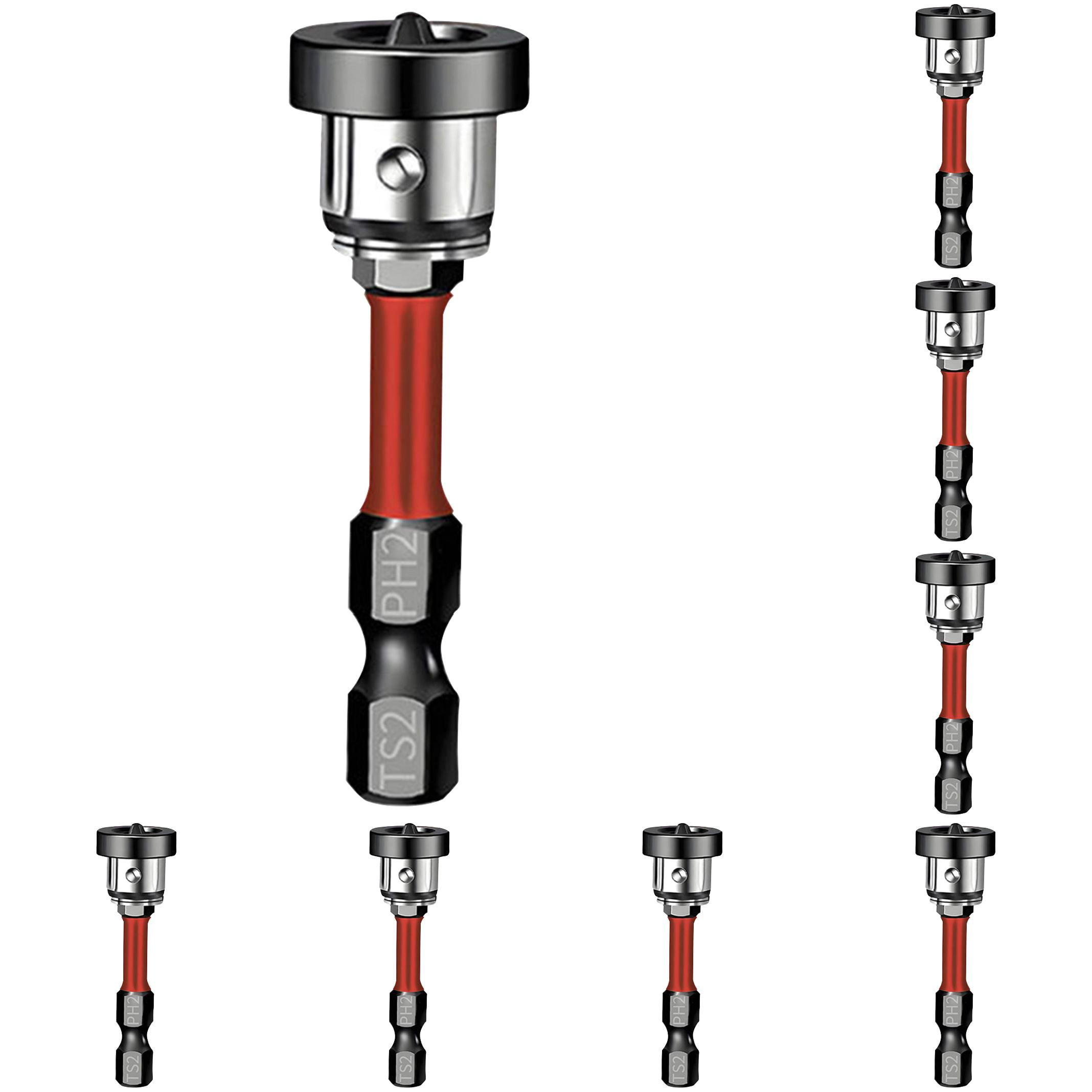 10-Pack Adjustable Drywall Screw Bit, Depth Control Drill Attachment ...
