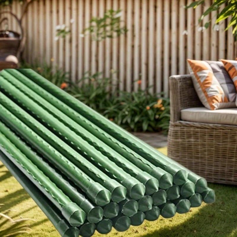 10-Pack Adjustable Stands - Heavy Duty Stakes for Tomatoes, Cucumbers ...