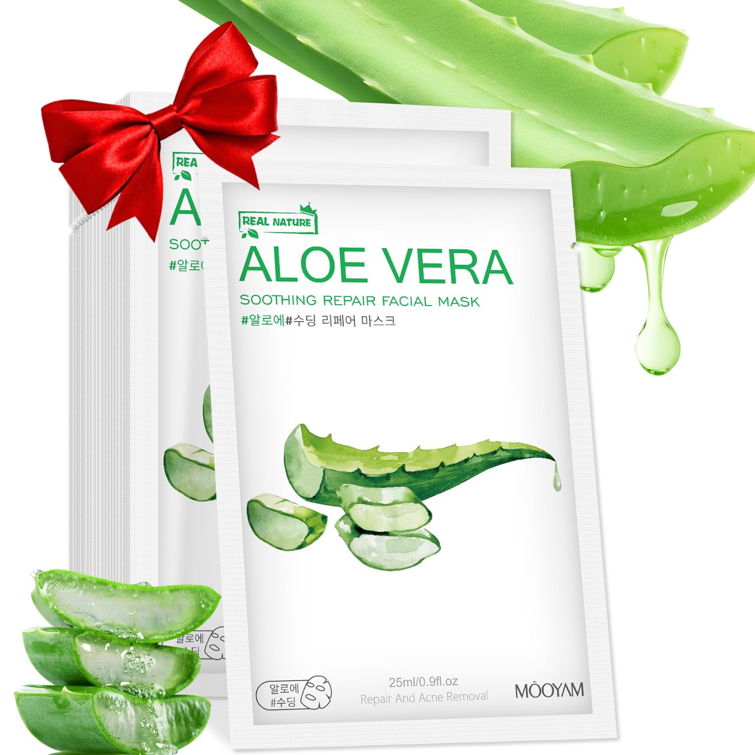 10 Pack Aloe Vera Face Mask,Hydrating Face Masks Skincare For All Skin ...