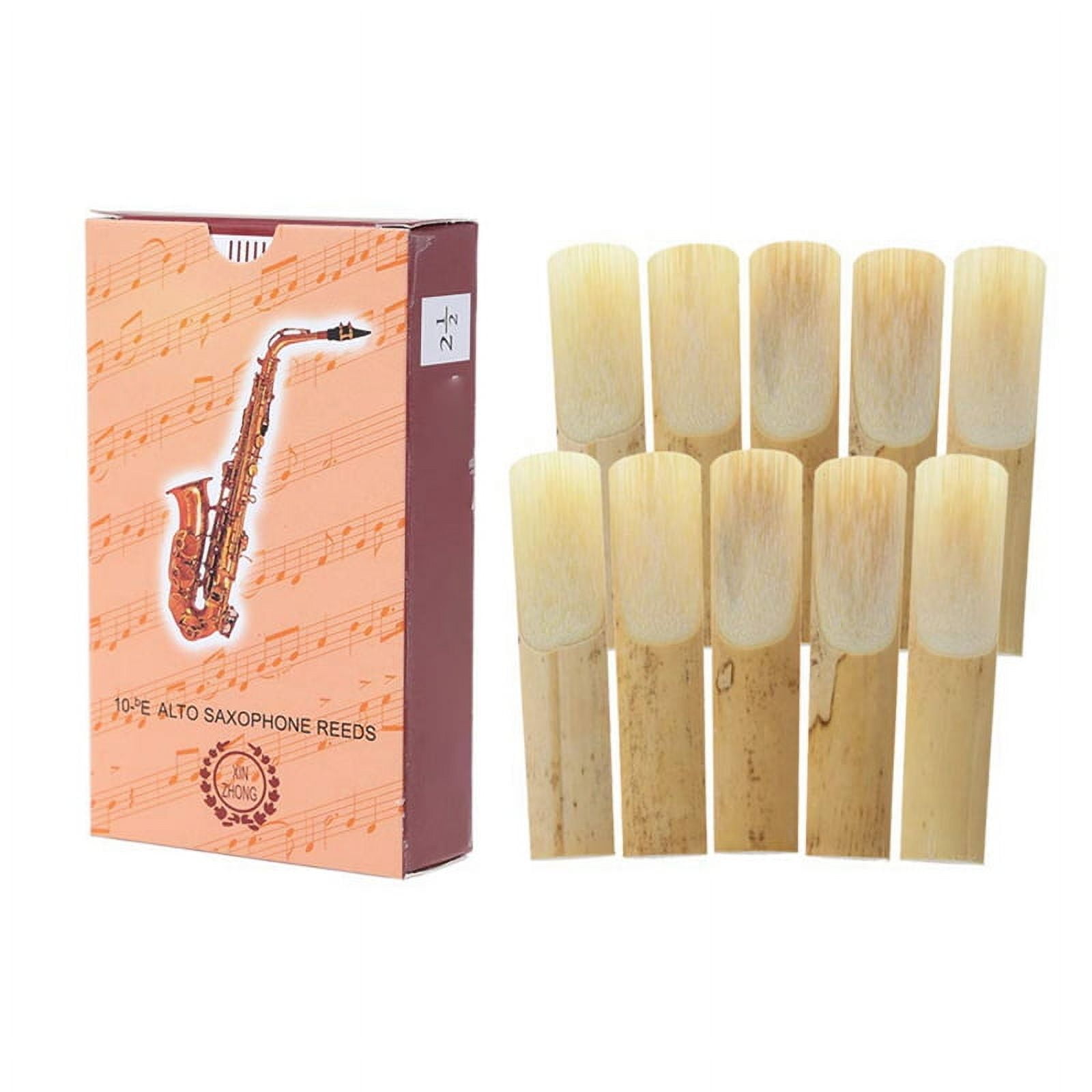 10 Pack Alto Sax Saxophone Reeds Strength 1.5 2.0 2.5 3.0 3.5 4.0 ...