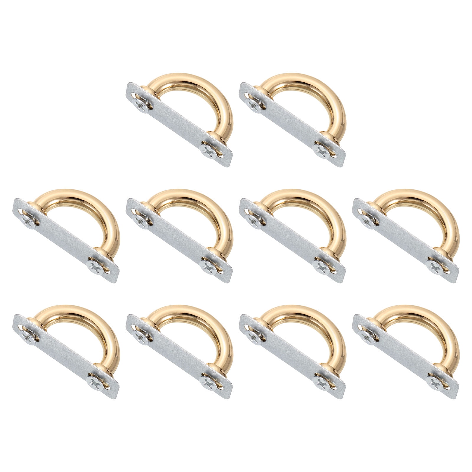 10 Pack Arch Bridge Buckle, Metal D-Ring Connector Buckles Shackle ...