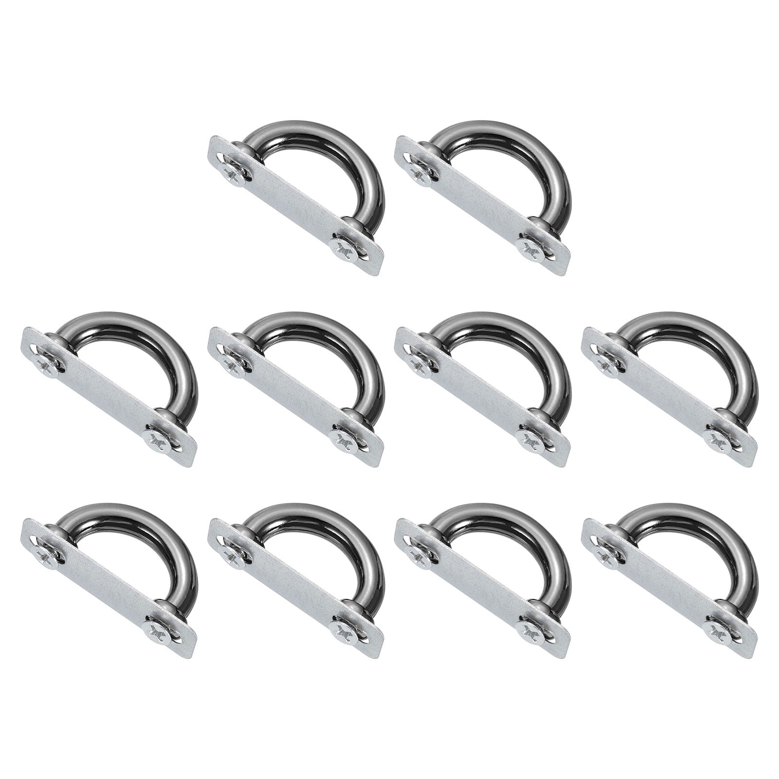 10 Pack Arch Bridge Buckle, Metal D-Ring Connector Buckles Shackle ...
