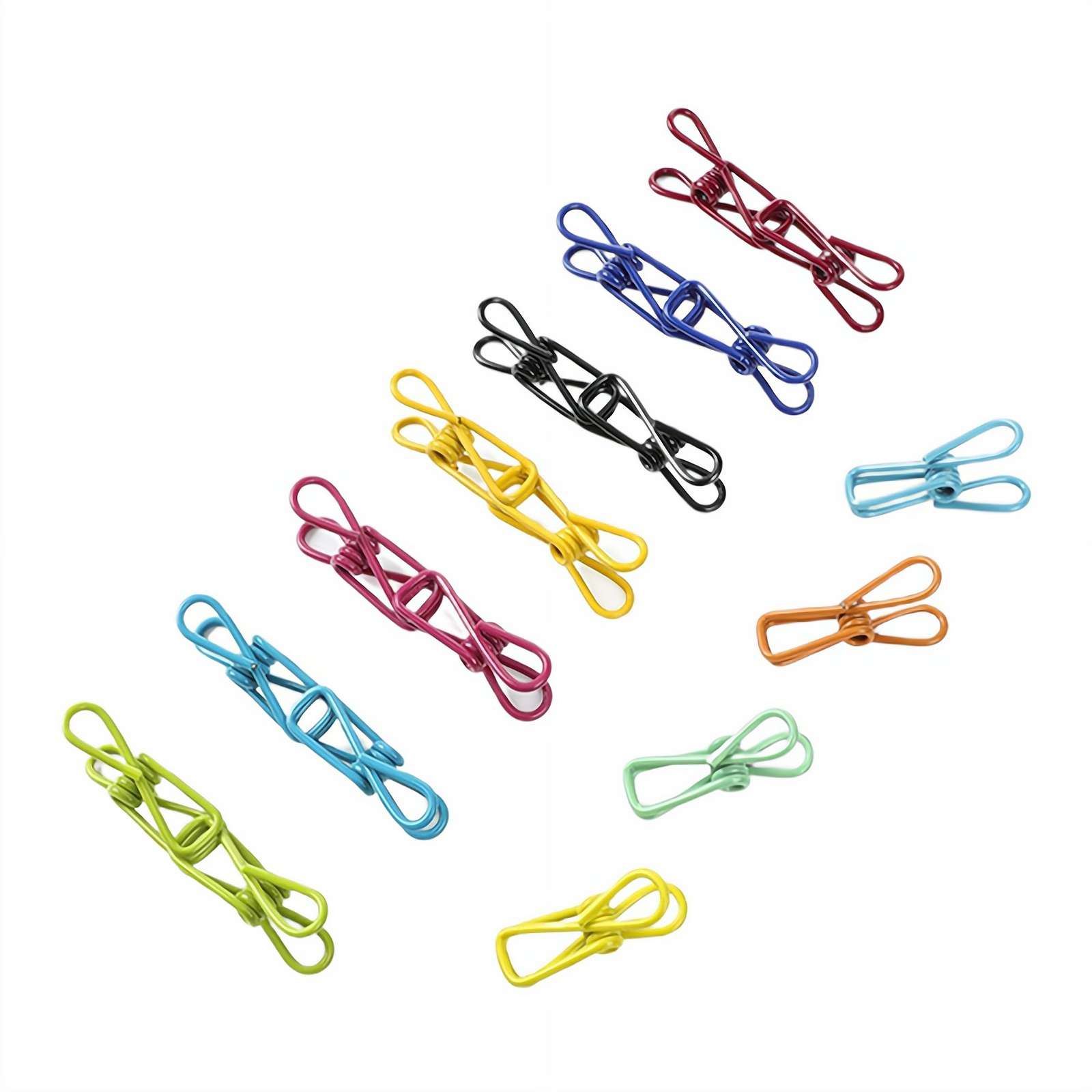 10 Pack Assorted Chip Bag Clips Utility for Sealing Food - Paper Holder ...