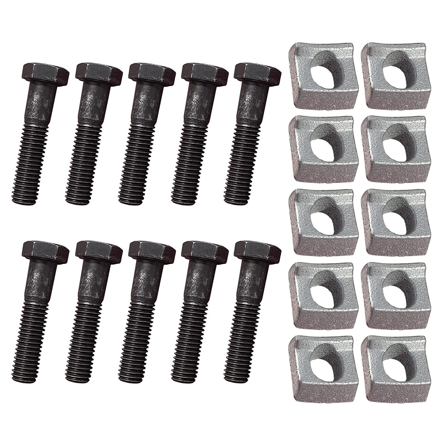 10 Pack Axle Wheel Rim Clamps & Bolts for Mobile Home - Walmart.com