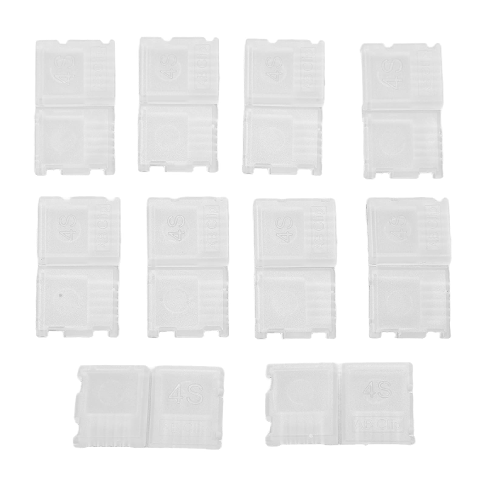 10-Pack Balance Plug Savers with AB Clips for 4S Model Aircraft Lithium ...