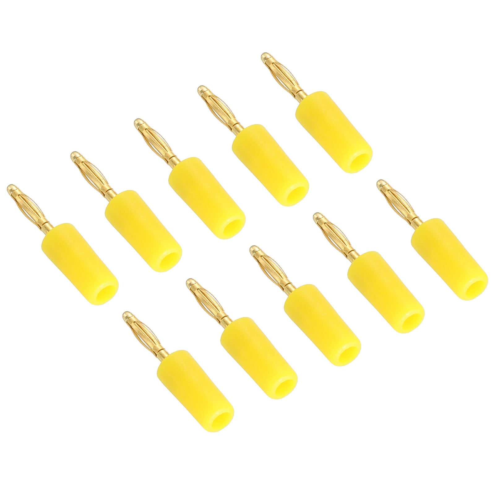 10 Pack Banana Plugs Connector Speaker Banana Plug Connectors Solder ...