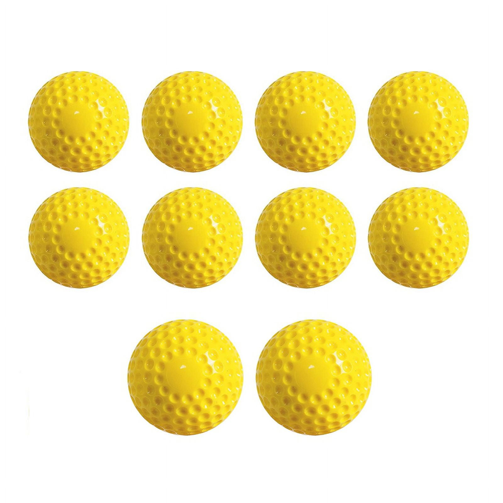 10 Pack Baseballs Training ,9 Inch Pitching Machine Baseballs for Hand ...