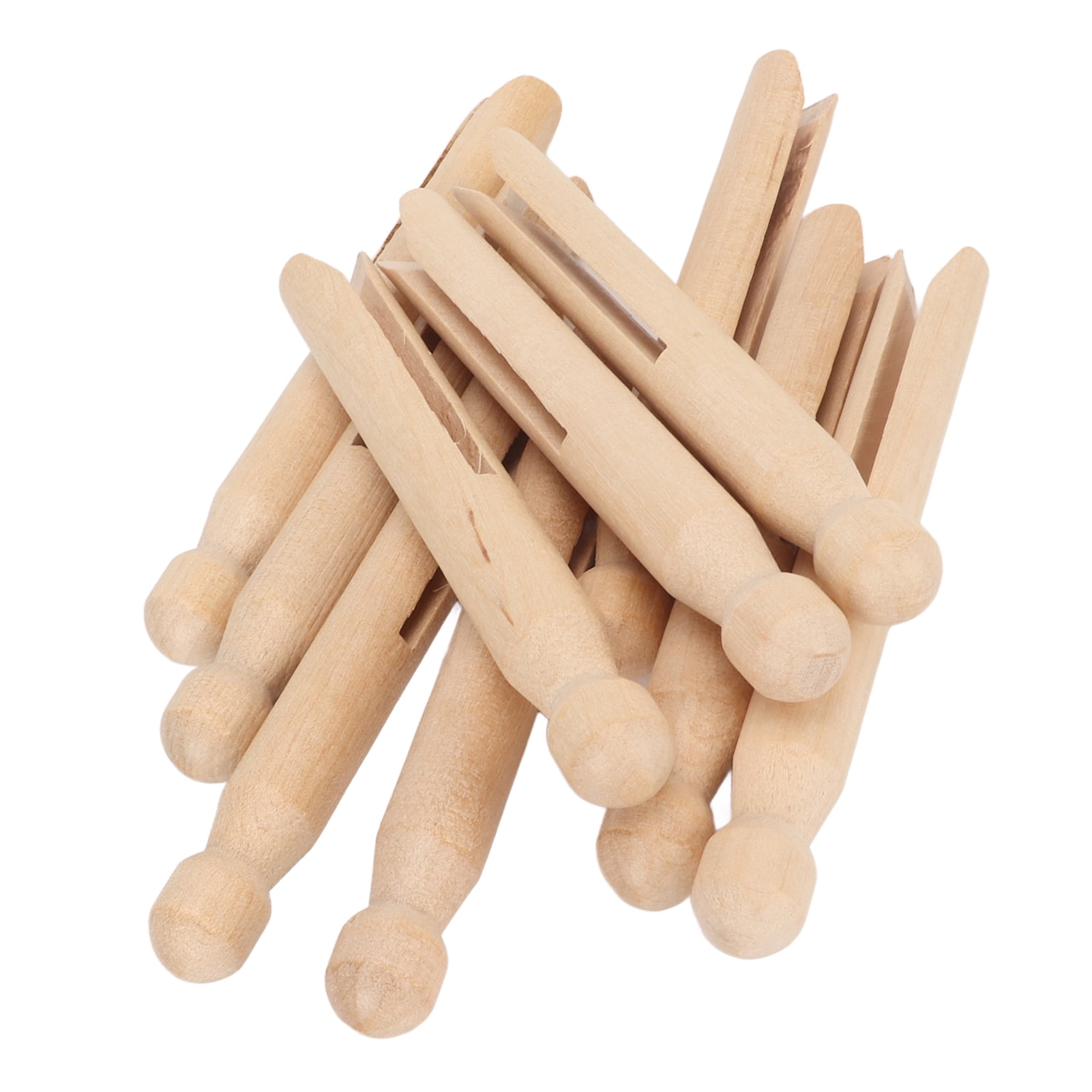 10 Pack Beech Wood Yarn Ball Winder Sticks with Large Hollow Slot for ...