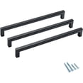 10 Pack Black Kitchen Cabinet Handles 10 Inch Matt Black Stainless ...