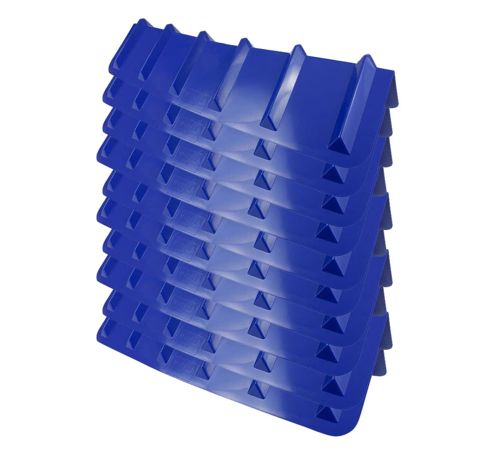 10 Pack Blue V Shaped Edge Protectors - 8" x 8" x 36" | Heavy Duty ...
