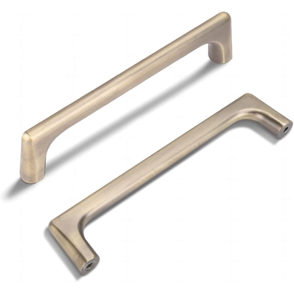 10 Pack Brushed Antique Bronze Modern Cabinet Pulls 5 Inch(128mm) Hole ...