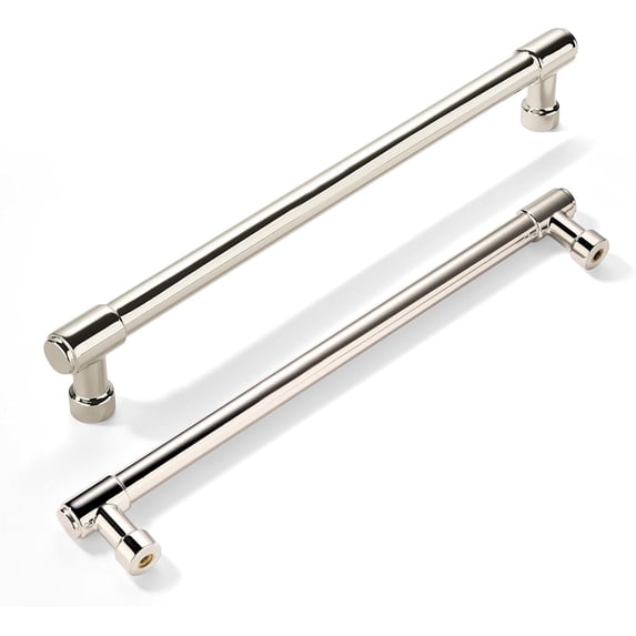 10 Pack Brushed Brass Cabinet Pulls 5 Inch(128MM) Hole Centers Kitchen ...