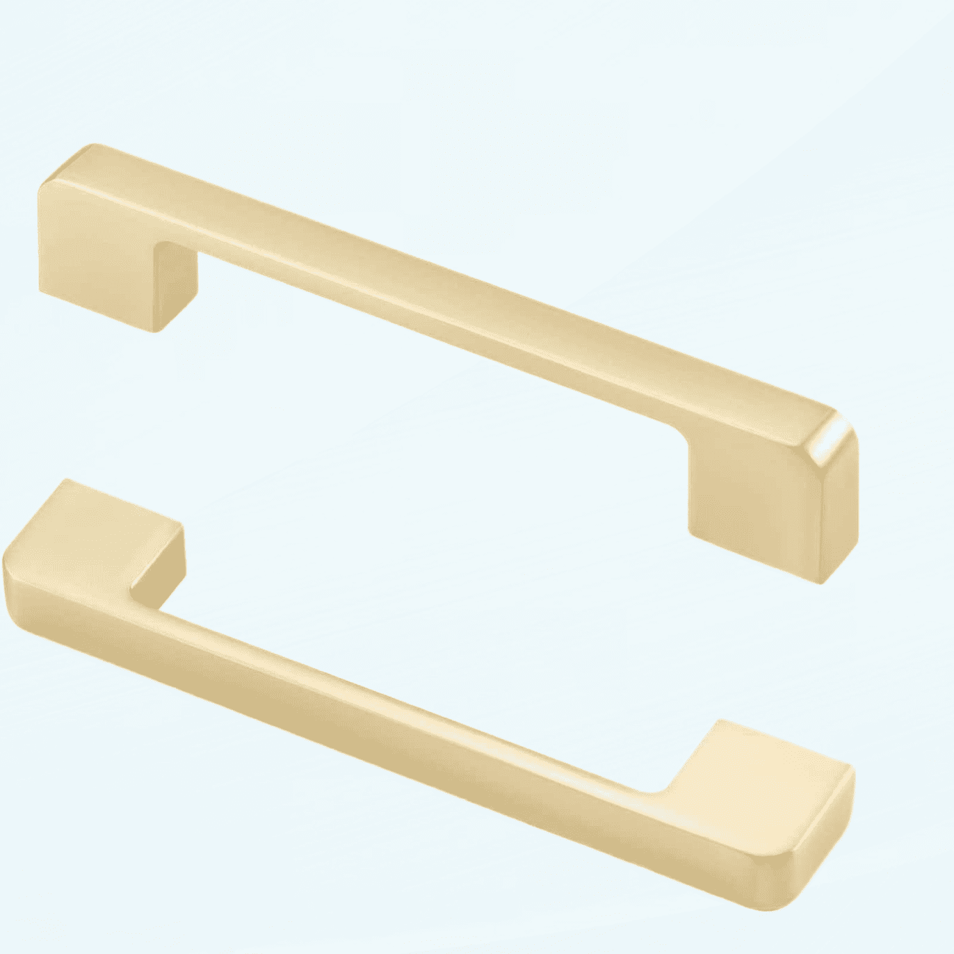 10 Pack Brushed Gold Cabinet Pulls, Gold Cabinet Handles, Brass Cabinet ...