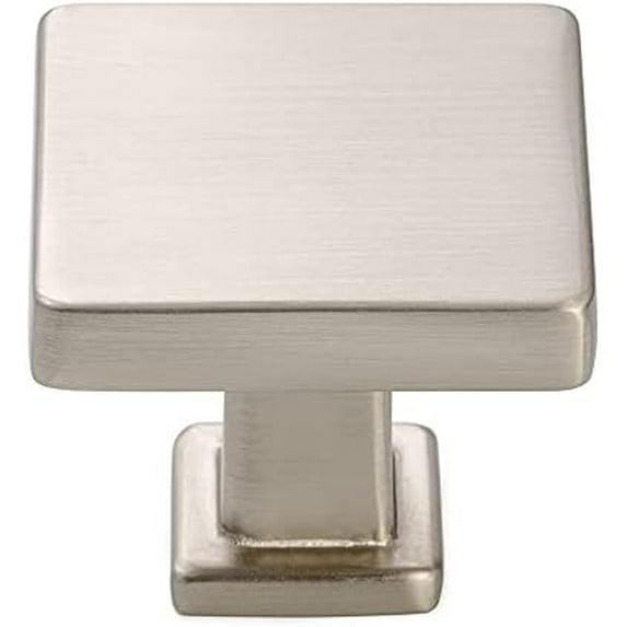 10 Pack Brushed Nickel Cabinet Knobs Satin Nickel Drawer Knobs K08 ...