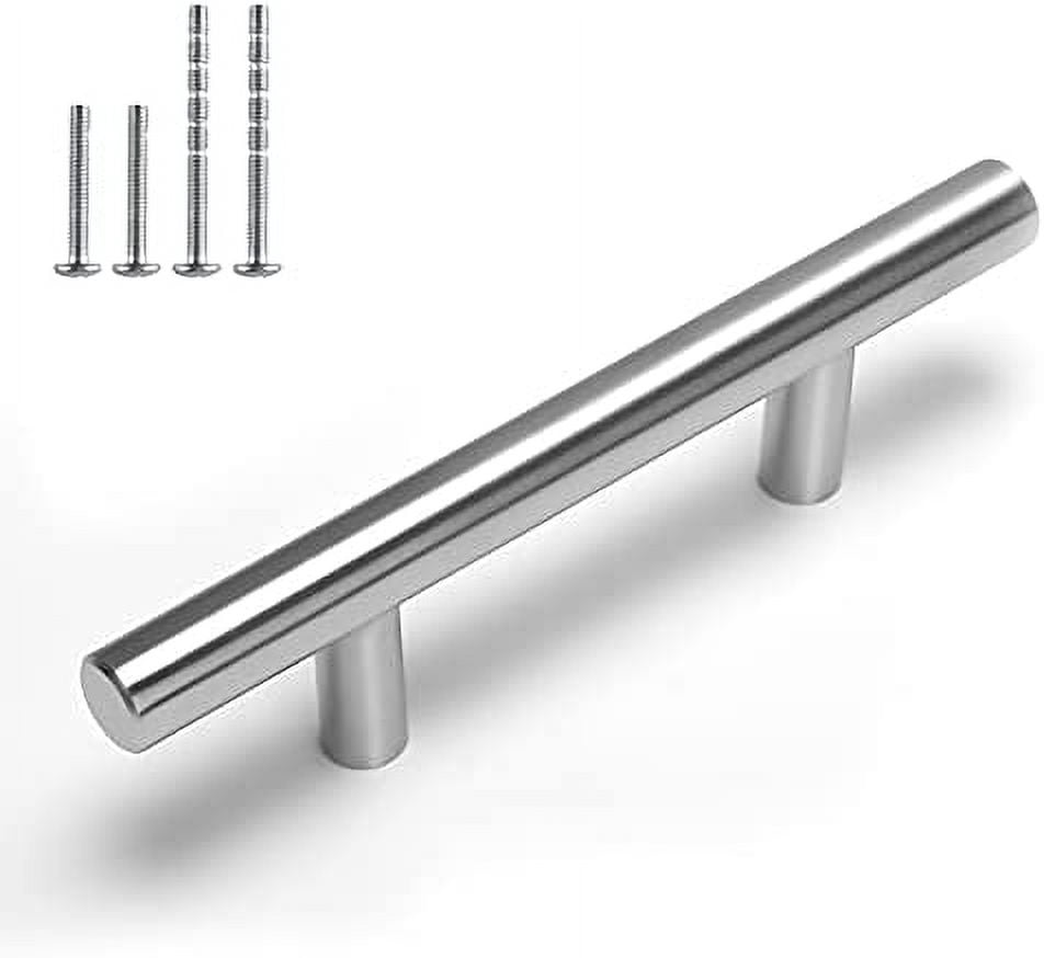 10 Pack Brushed Nickel Cabinet Pulls 3 Inch Kitchen Cabinet Handles ...