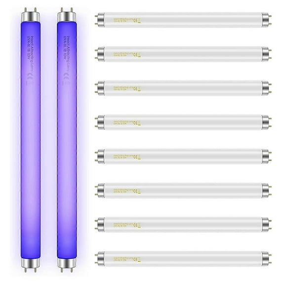 10 Pack Bug Zapper Replacement Light Bulbs 10W for 20W Indoor Bug ...