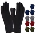 10-Pack Bulk Winter Gloves, Stretch Knit, Assorted Colors, One Size for ...