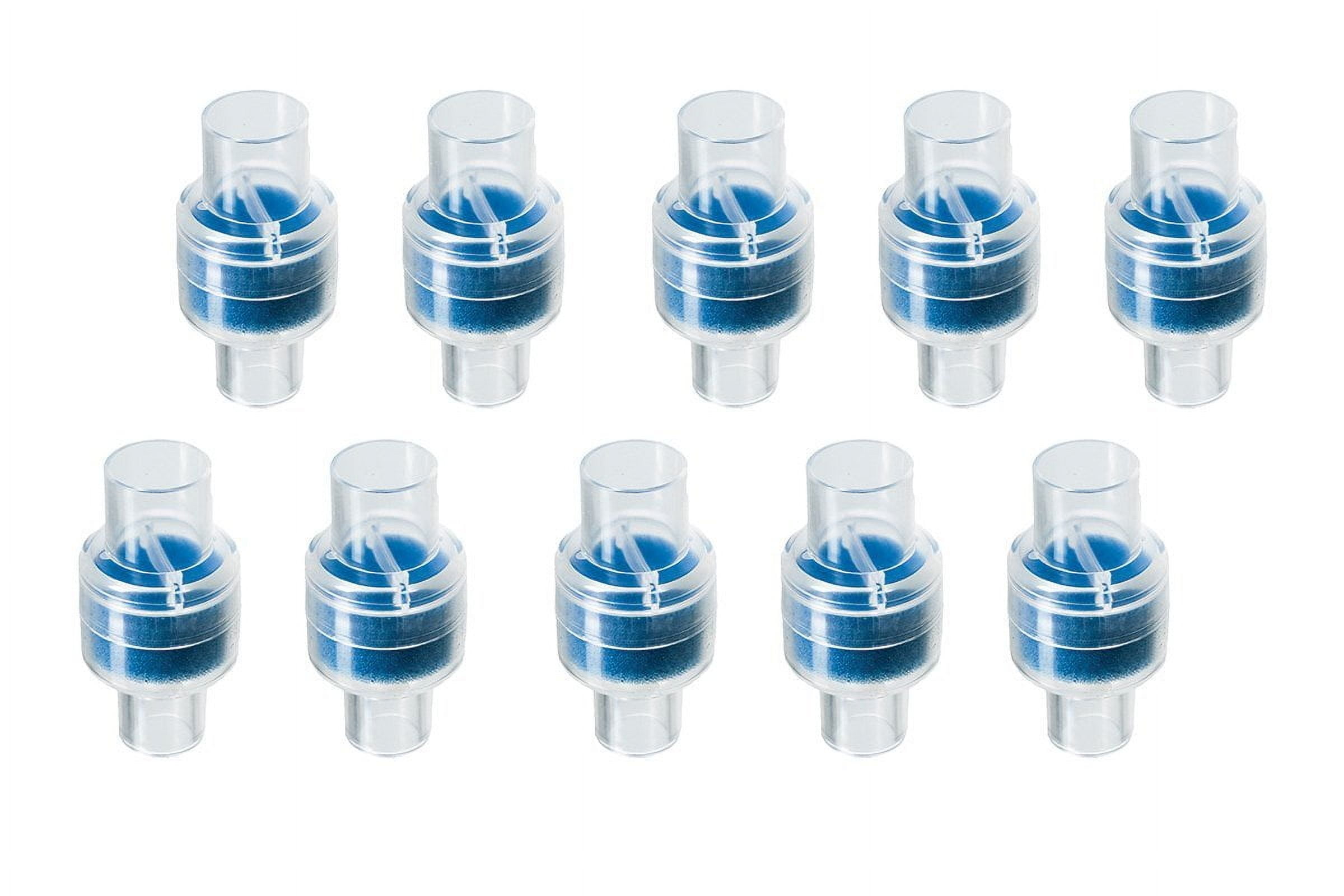 10 Pack Bundle HDM Heat/Moisture Exchanger (HME) Inline Humidification ...