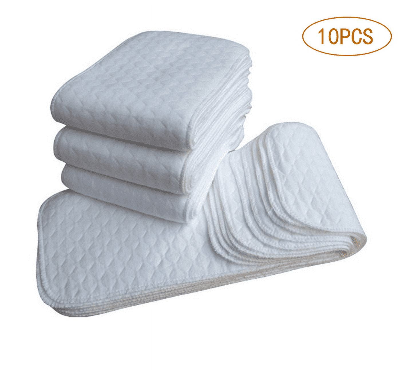 10-Pack Burp Cloths for Baby Boys and Girls - Ultra Absorbent Burping ...