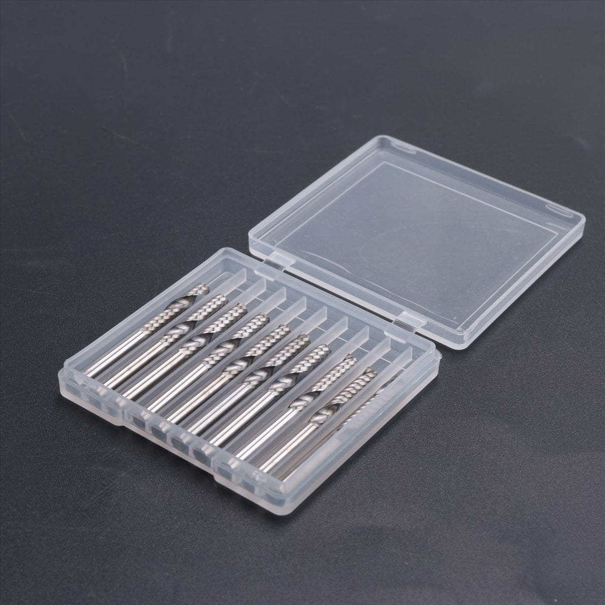 10 Pack CNC Router Bits 1/8 Inch Shank Spiral Upcut Router Bit Single ...