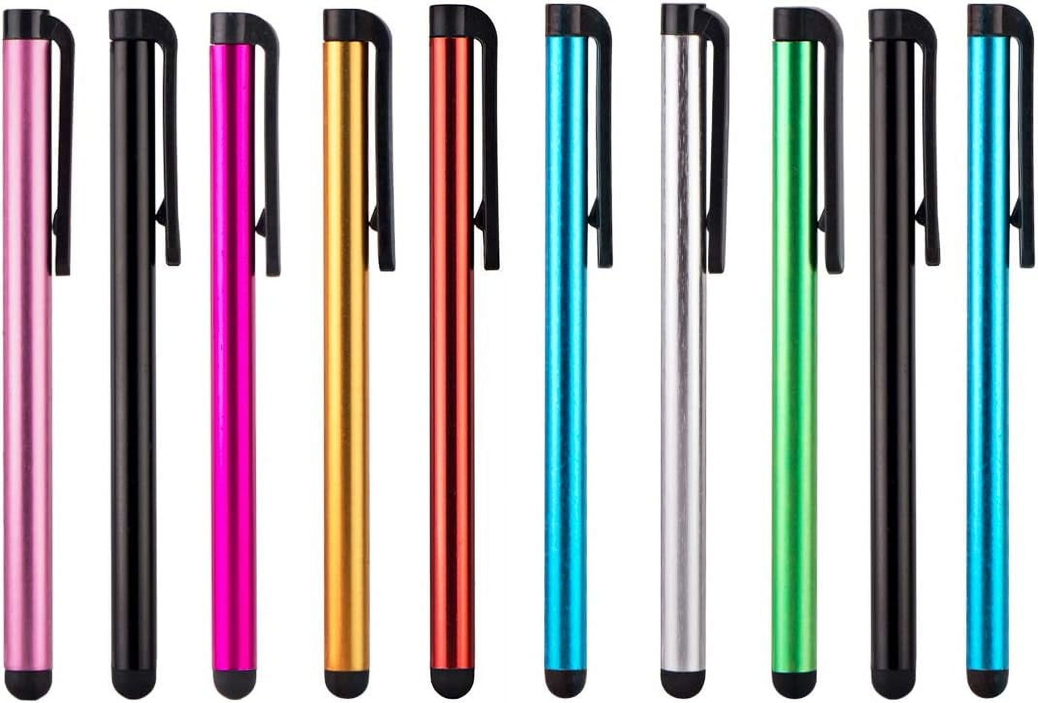 10 Pack Capacitive Stylus Pens for Touch Screens, iPhone, iPad, Tablet ...